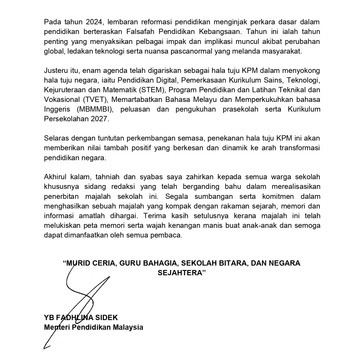 KPM | Pengumuman